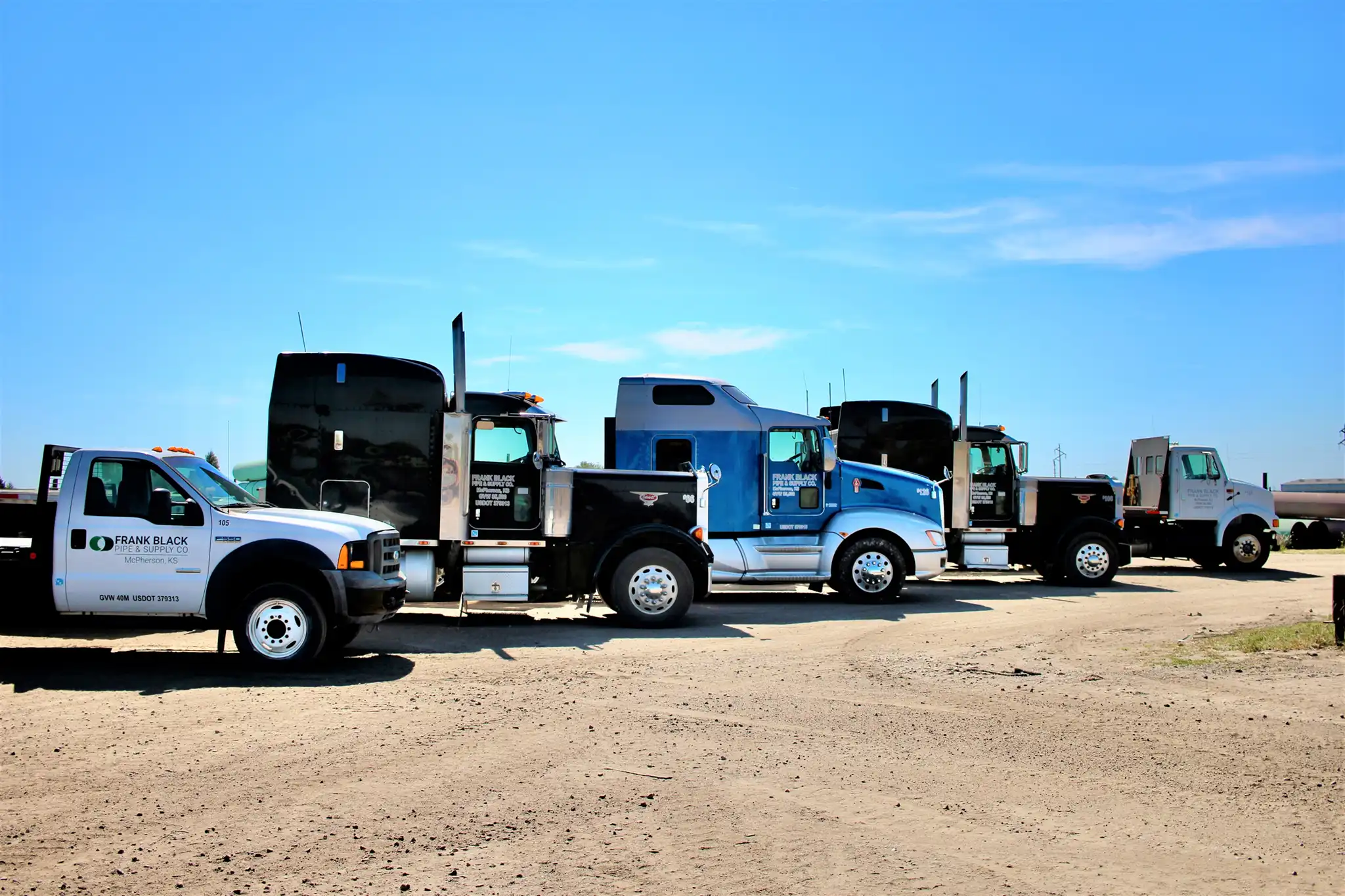 Logistics - Frank Black Pipe & Supply